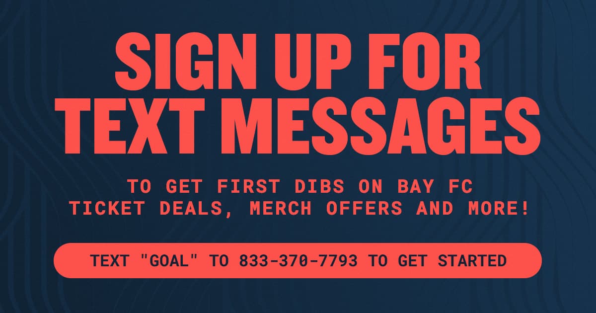 SMS Sign-Up | Bay FC