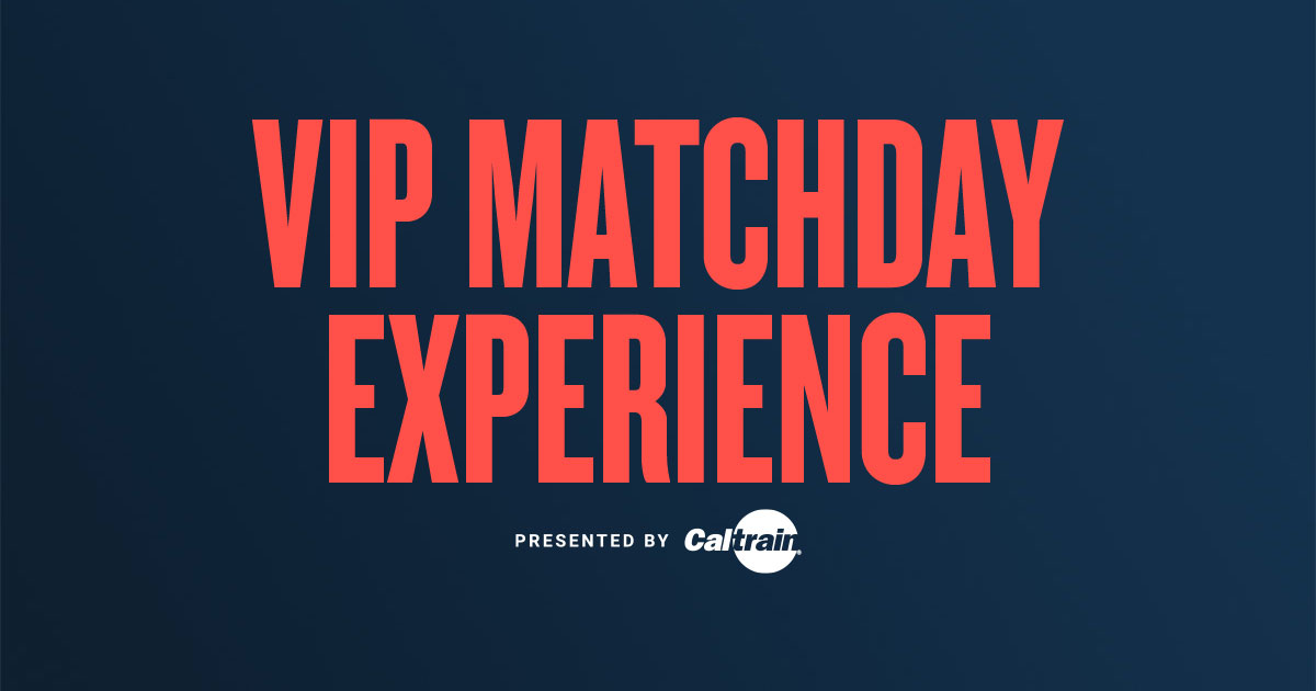 Bay FC VIP Matchday Experience, Presented by Caltrain | Bay FC