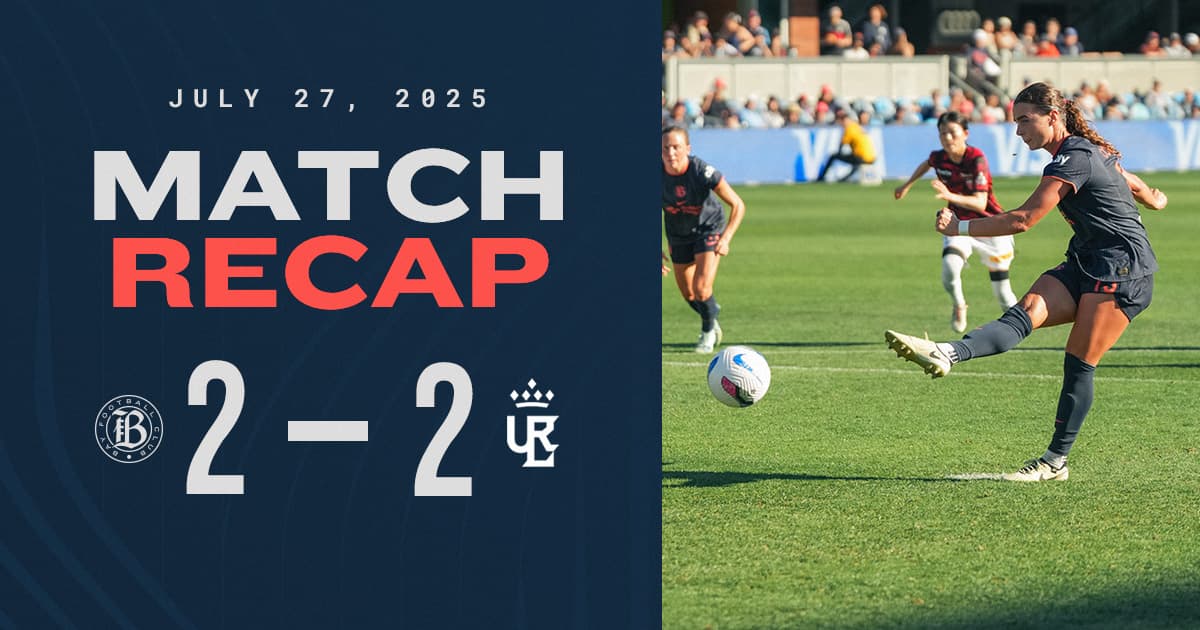 Match Recap: Bay FC closes out Summer Series with 2-2 draw against ...